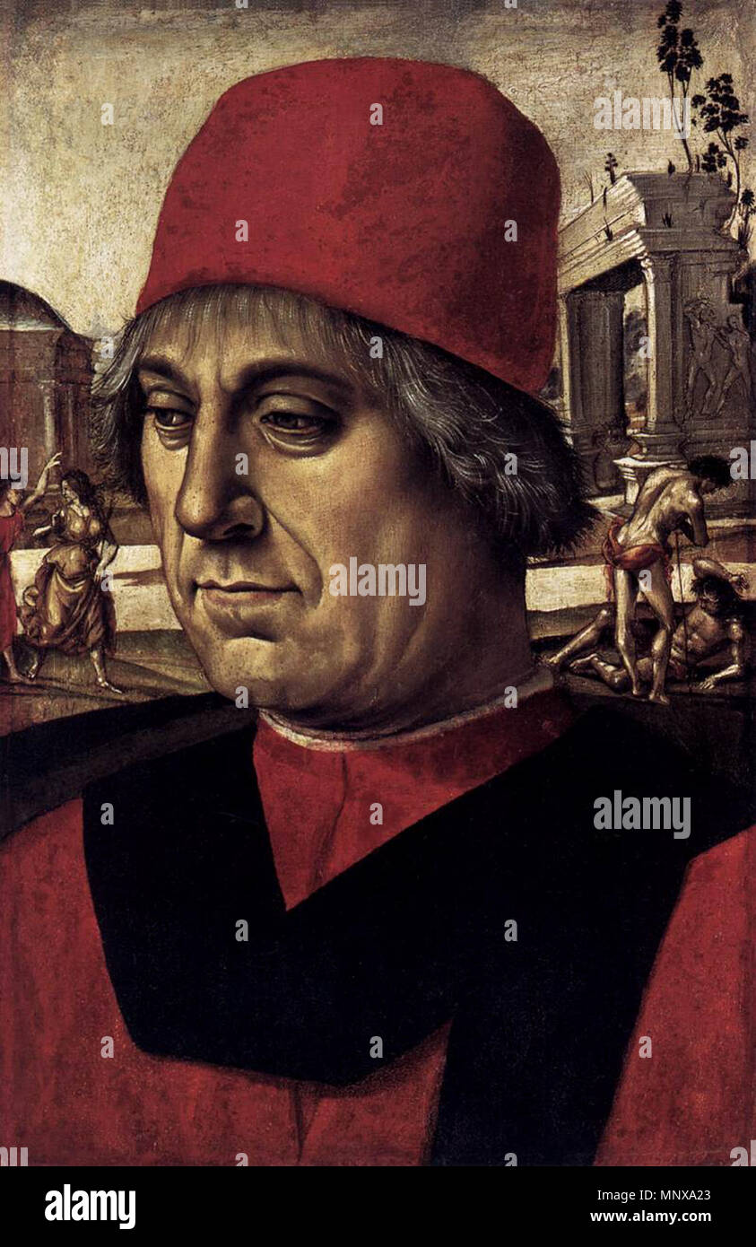 Portrait of an Old Man circa 1492. 1120 Signorelli, Portrait of an ...