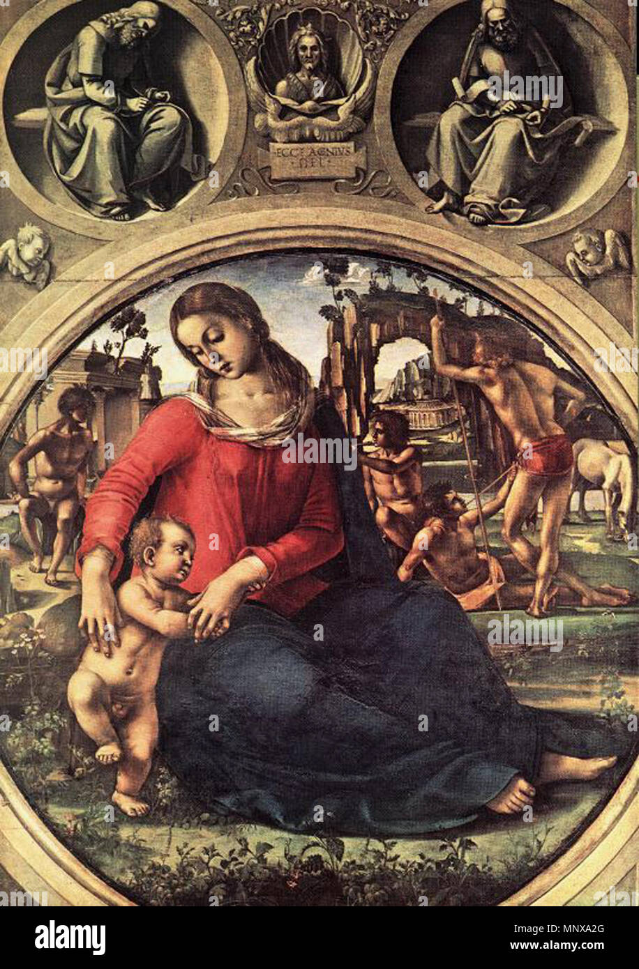 Madonna and Child . SIGNORELLI, Luca Madonna and Child Panel, 170 x 117 ...