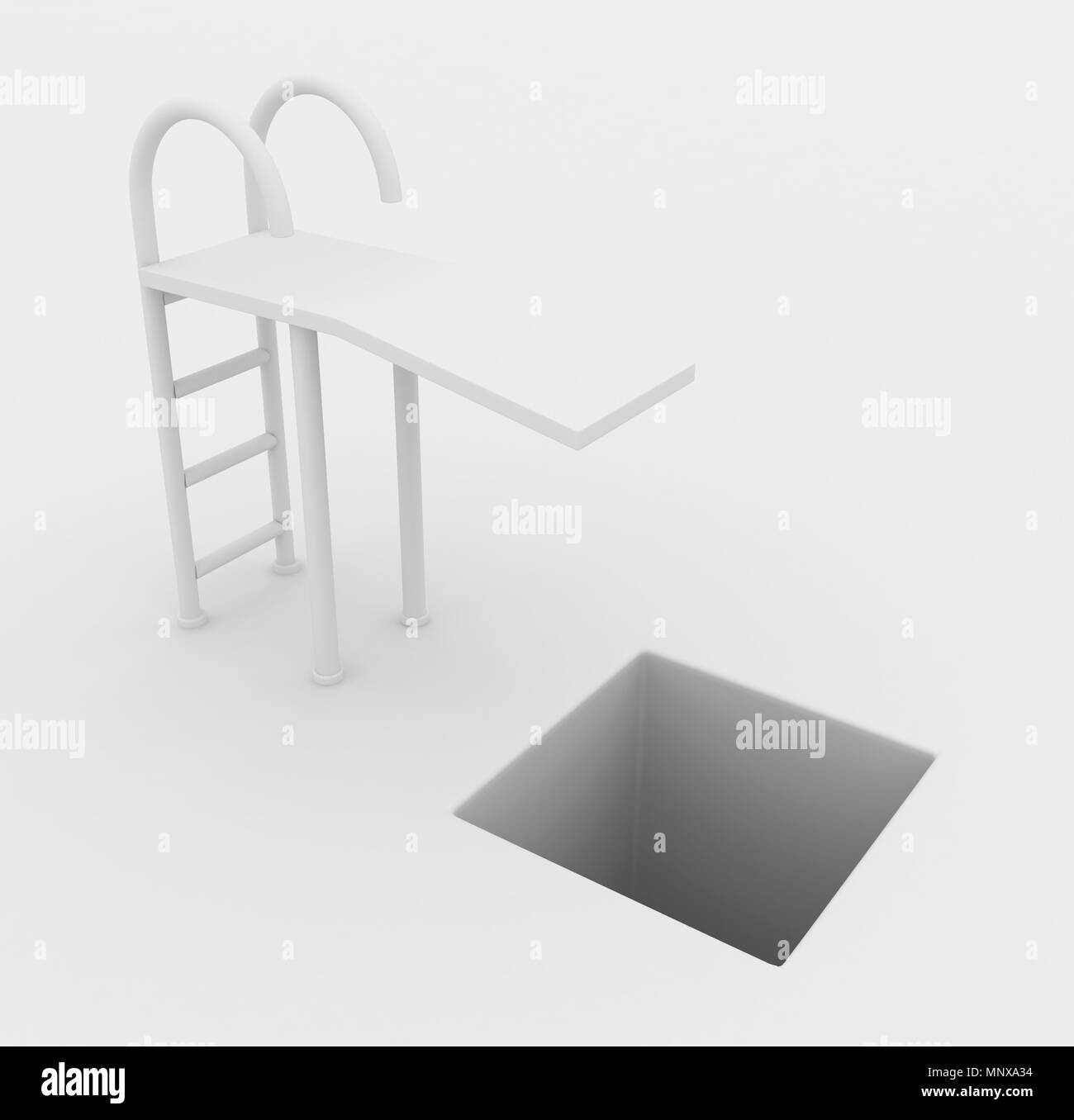 Pitfall trap illustration hi-res stock photography and images - Alamy