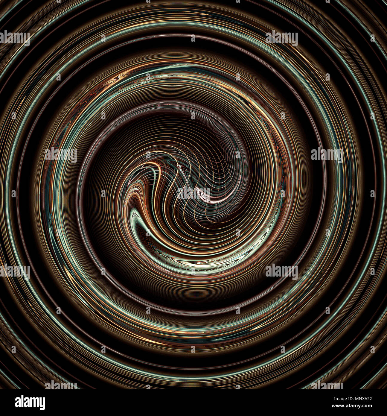 String dark wave swirl lines center abstract, horizontal Stock Photo ...