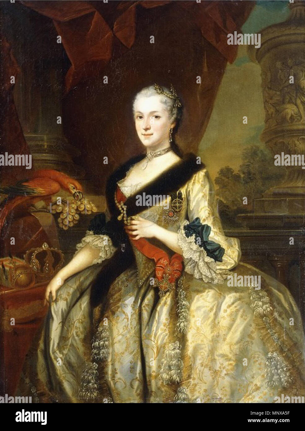 . English: Maria Josepha of Austria (1699-1757), Queen of Poland . 18th ...