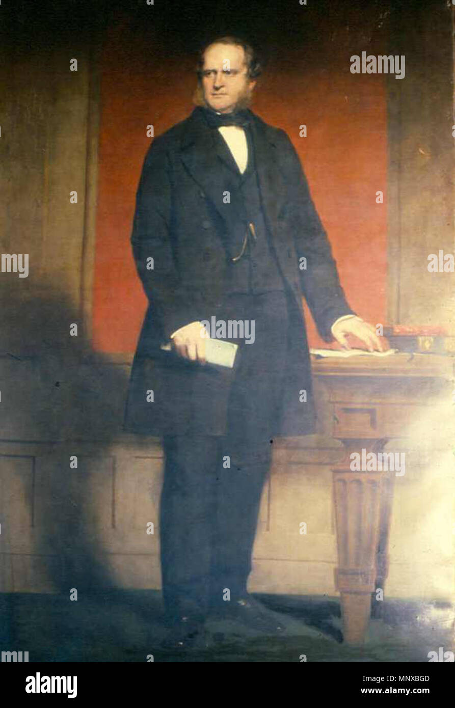 . English: Portrait of SirWilliam Montagu Manning (1811-1895) . 1858 ...