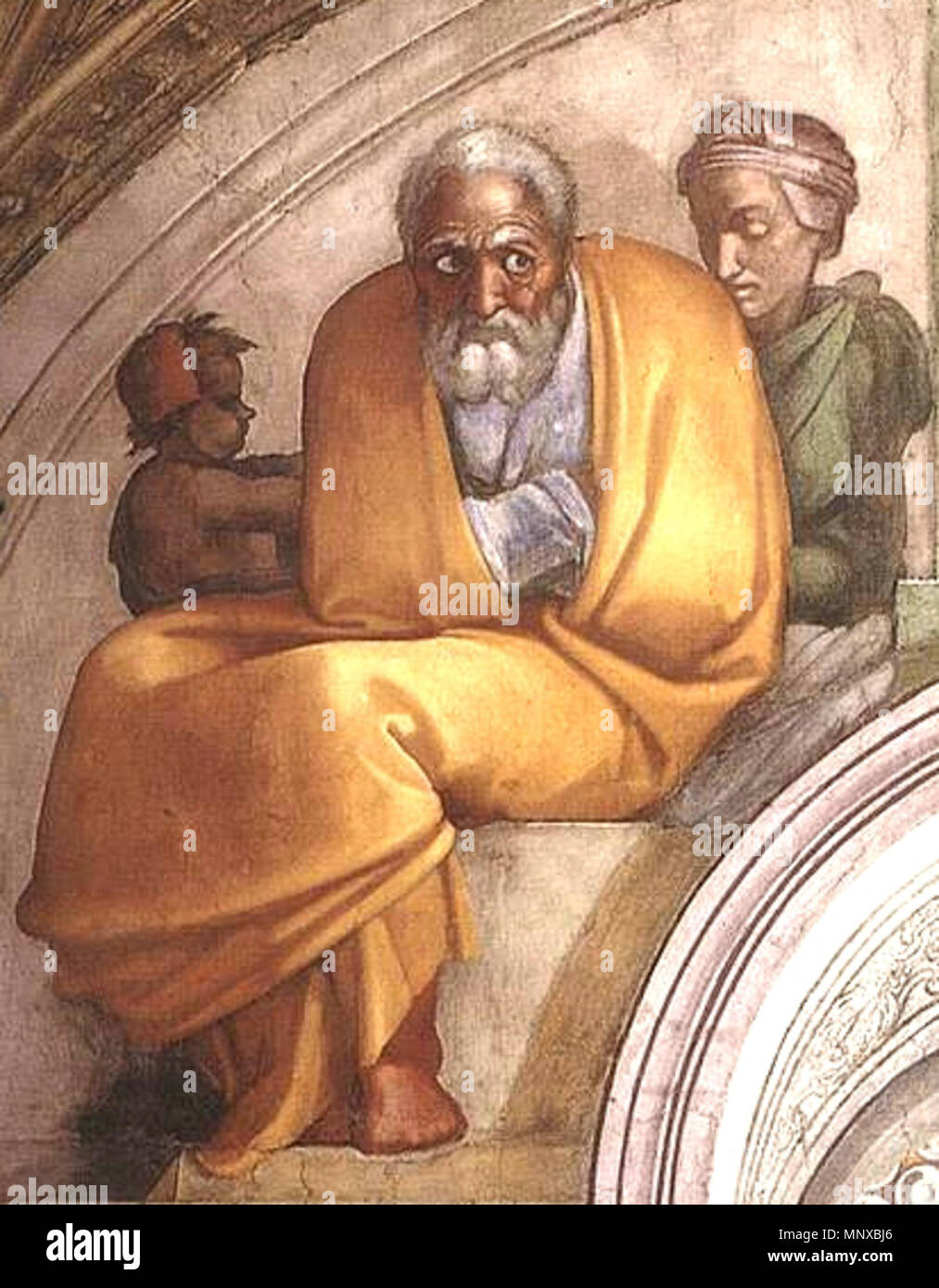 Jacob and Joseph . Fresco depicting Jacob, detail of Image:Jacob a.jpg ...