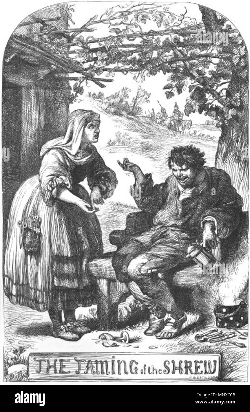 English: Christopher Sly and the Hostess from the Induction of The ...