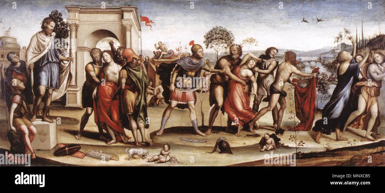 The Rape of the Sabine Women between 1506 and 1507. 1130 Sodoma - The ...