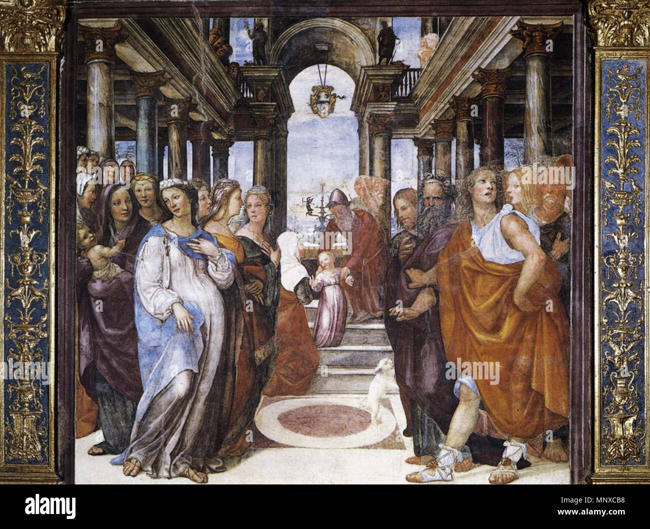 The Presentation of the Virgin Mary in the Temple of Jerusalem 1518 ...