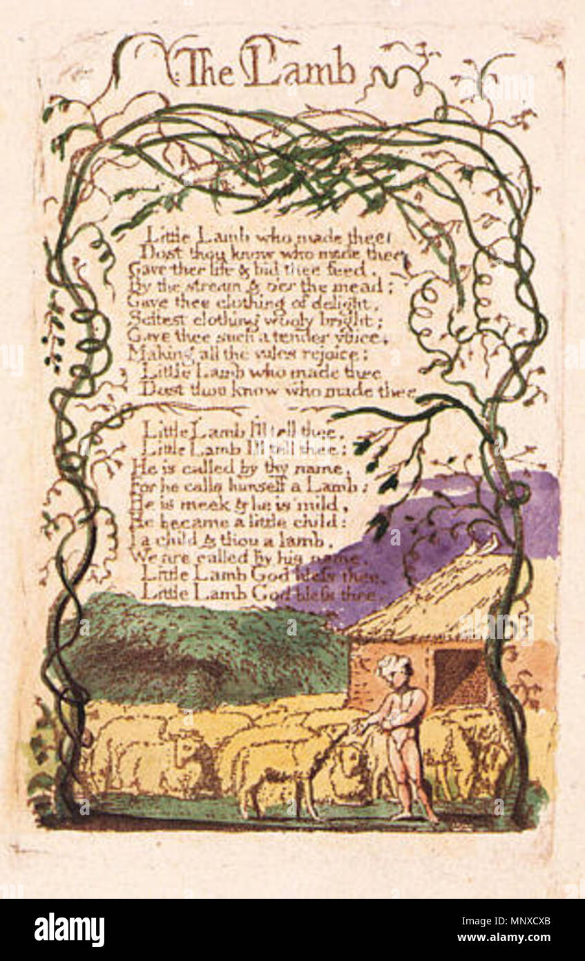William Blake The Lamb