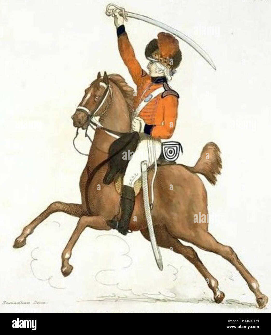 . English: A painting by Thomas Rowlandson of a Volunteer Corps ...