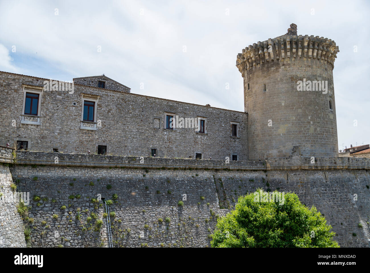 Castle of Venosa. Basilicata. Italy Stock Photo - Alamy