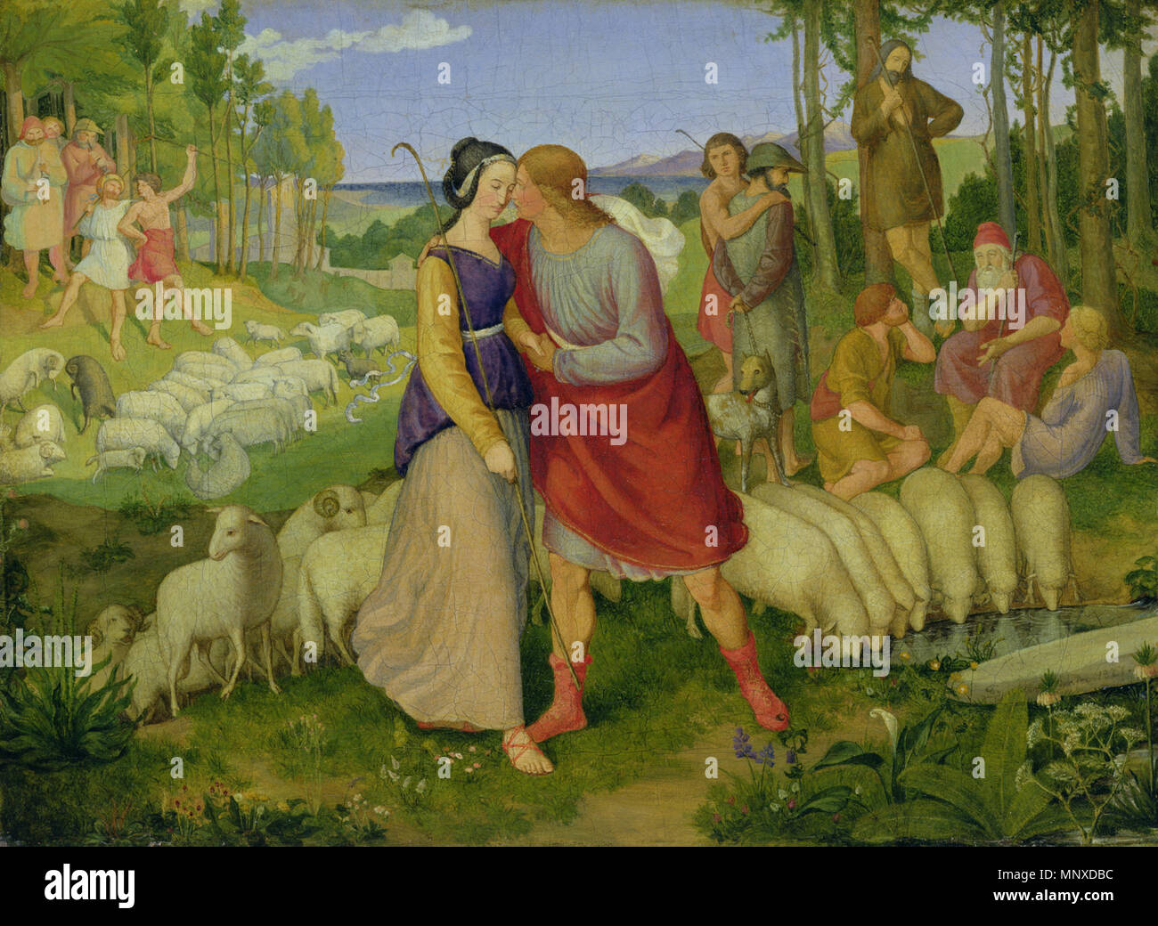 [Bildindex der Kunst und Architektur] Jacob meets Rachel . English ...