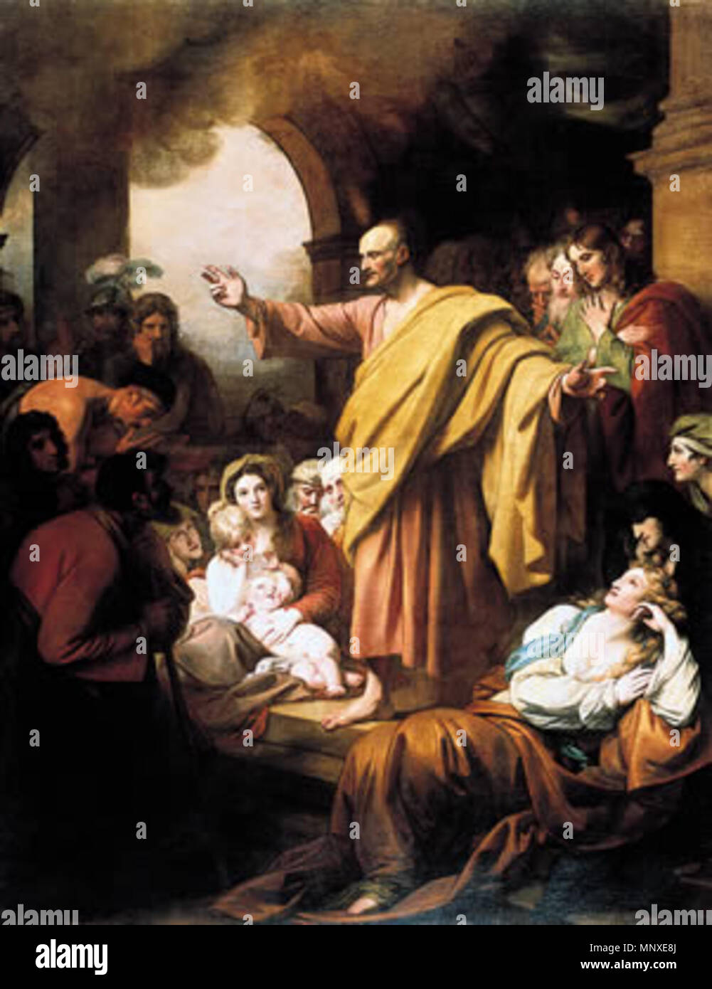 St peter preaching at pentecost hi-res stock photography and images - Alamy