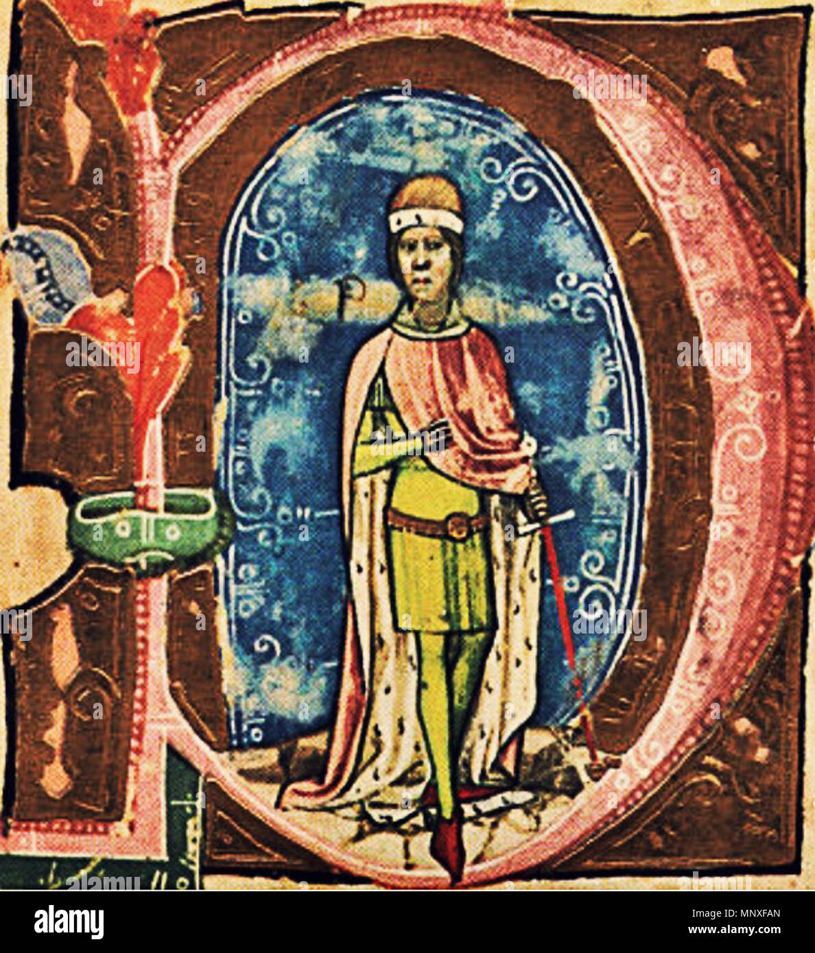 . English: Stephen IV of Hungary . 14th century. Kálti Márk 1143 ...