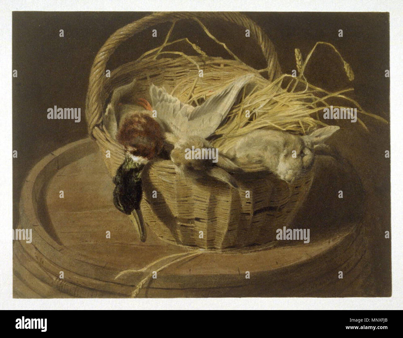 Still Life with Rabbits and Mallard Drake 1806. 1145 Still Life with ...