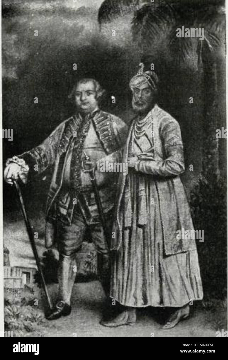 . English: Stringer Lawrence, who established the Madras Army with ...