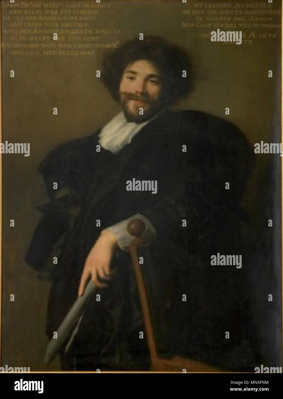 English: Portrait of Simon de Vos (1603-1676) 1635. 1145 Abraham de ...