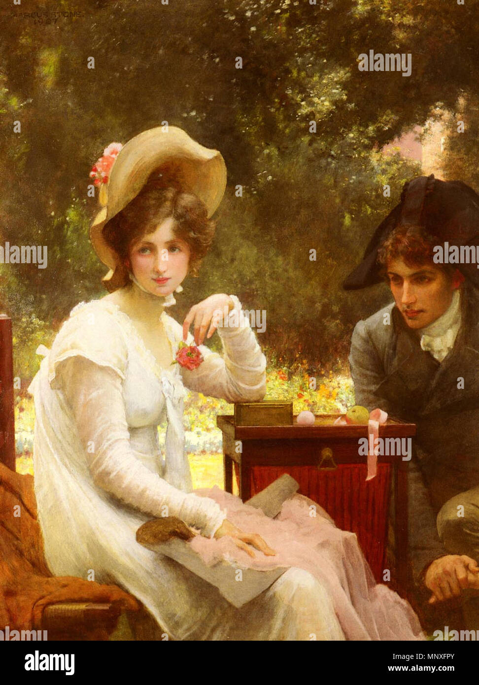 In Love . Marcus Stone (1840–1921) Alternative names Marcus, I Stone ...