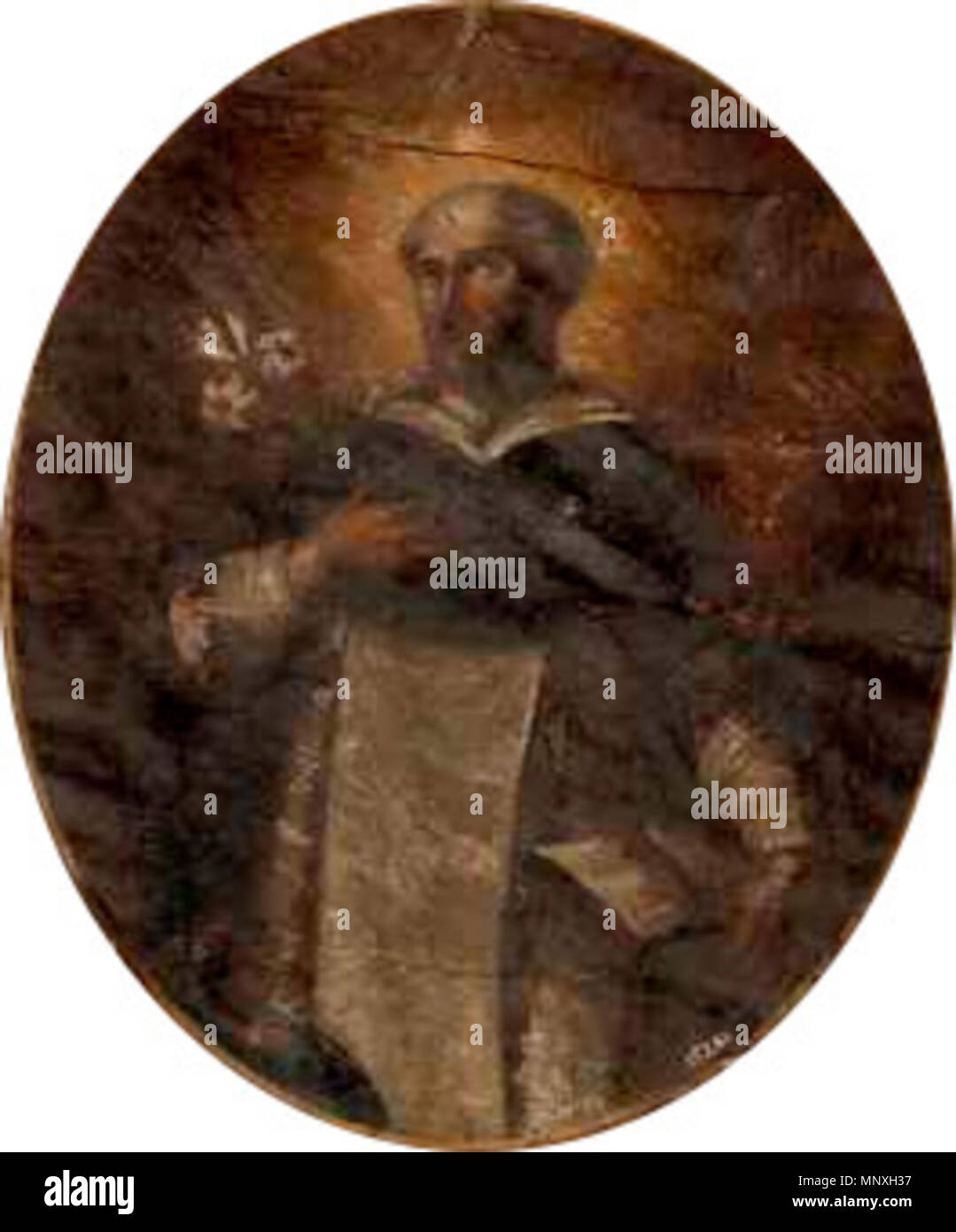 Slovenščina: Sv. Dominik 18th century. 1152 Sv. Dominik (18. st Stock ...