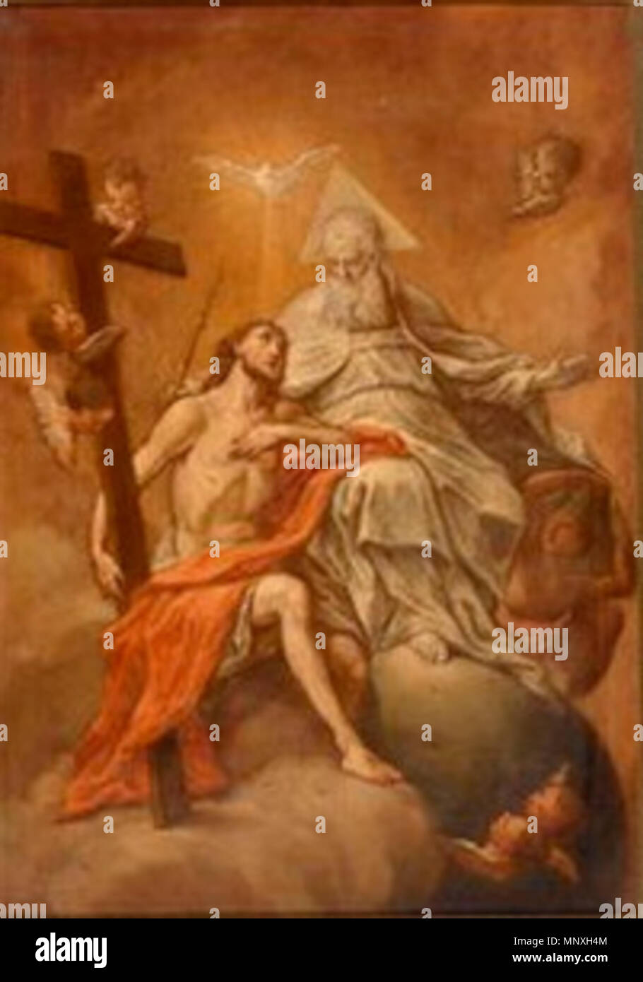 Slovenščina: Sv. Trojica 18th century. 1152 Sv. Trojica (18. st Stock ...