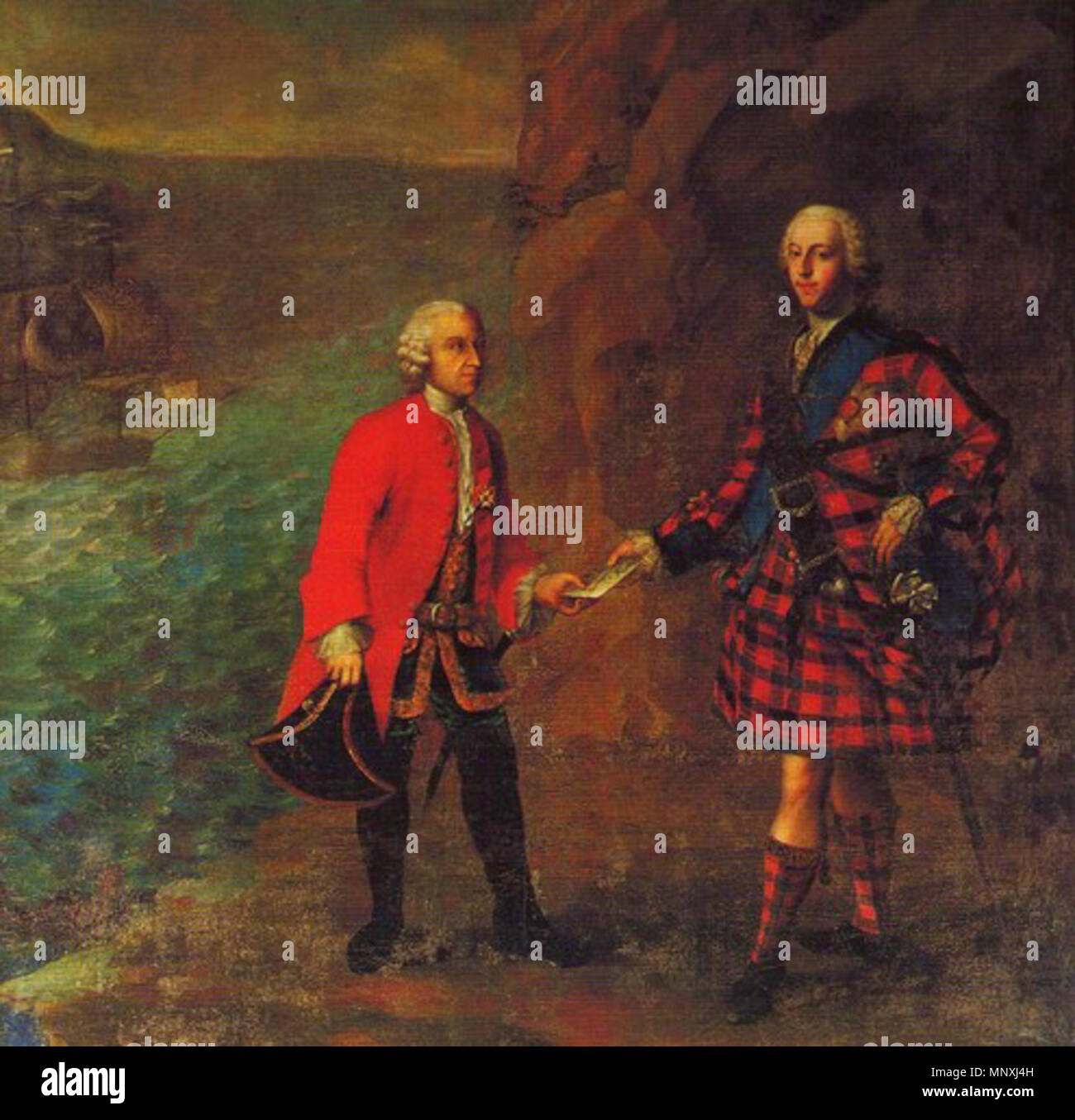 . Français : Antoine Walsh et Charles Edouard Stuart English: Prince ...