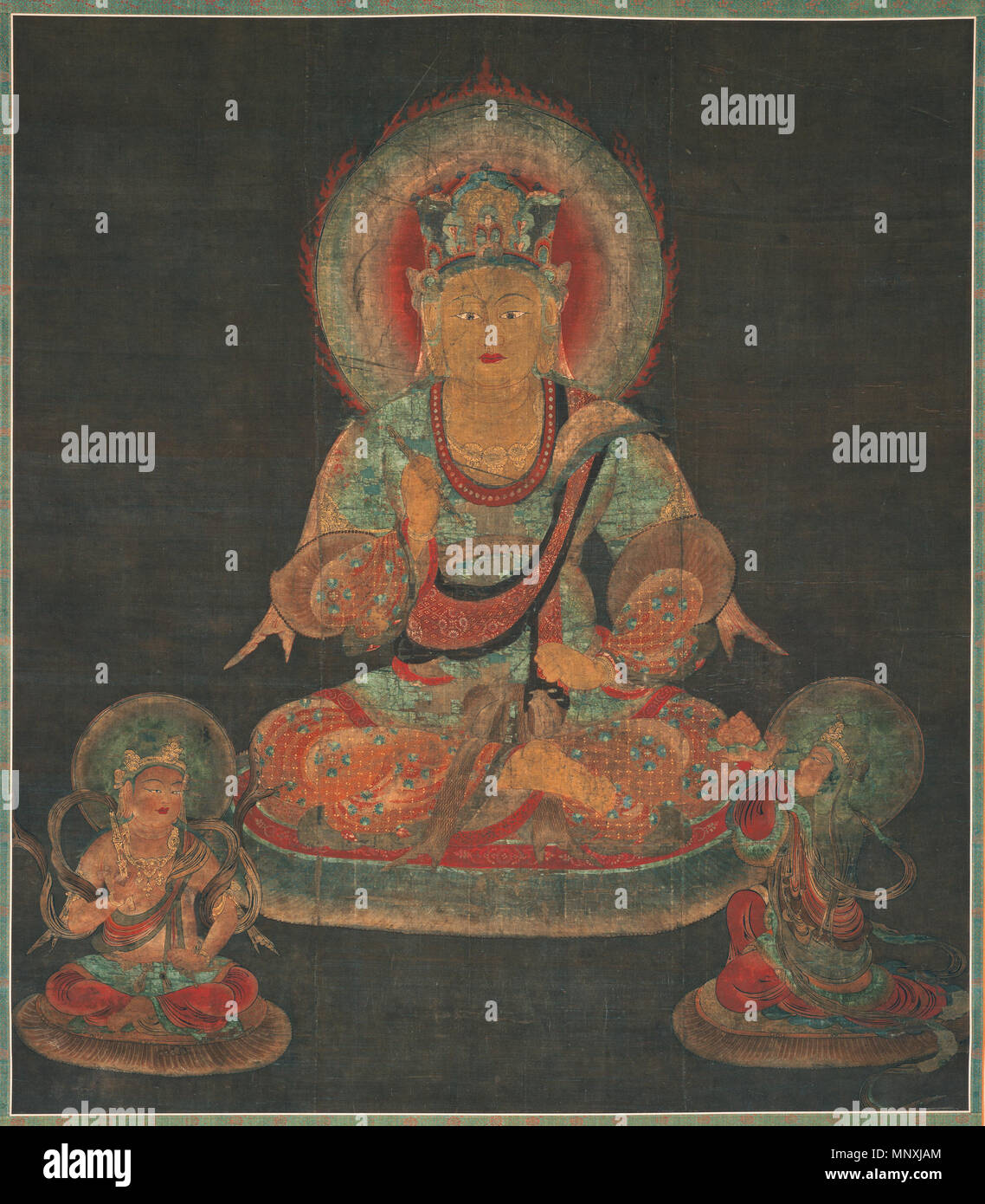 English: Taishakuten (Skt., Indra) 日本語: 帝釈天 1127. 1158 Taishakuten ...