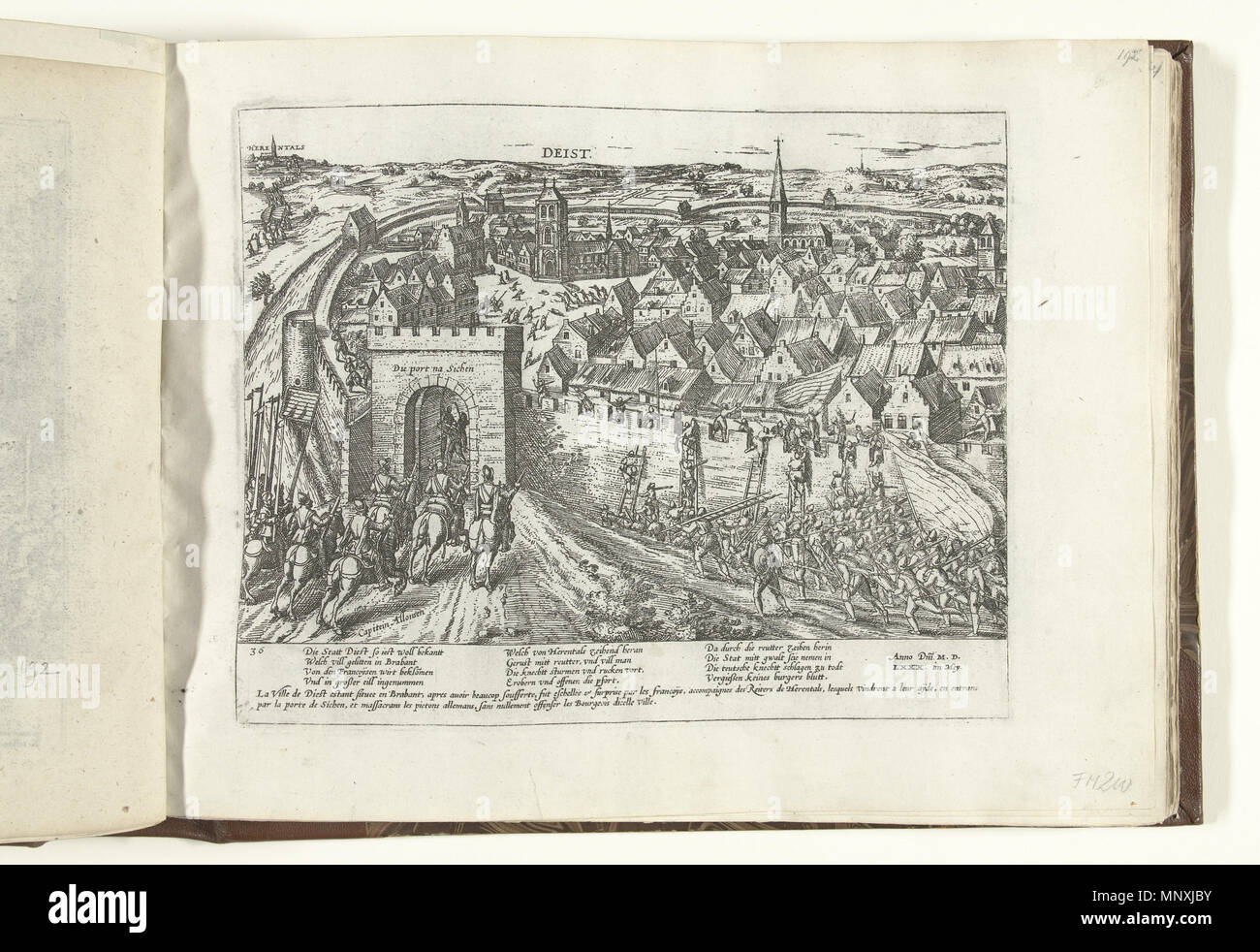 Map of amsterdam 1580 hi-res stock photography and images - Alamy