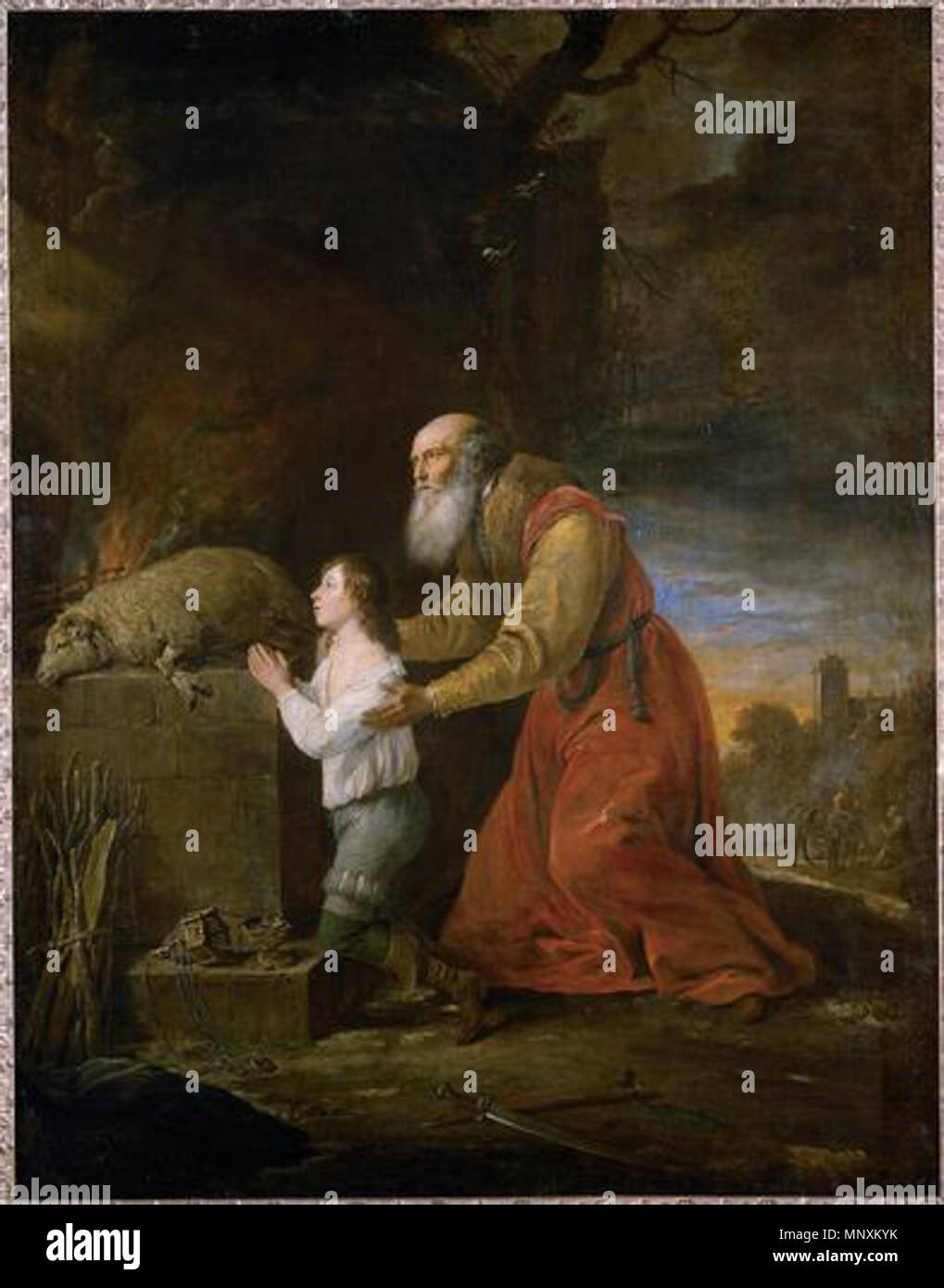 Abraham's Sacrifice . The Sacrifice of Abraham . 1653. 1165 David ...