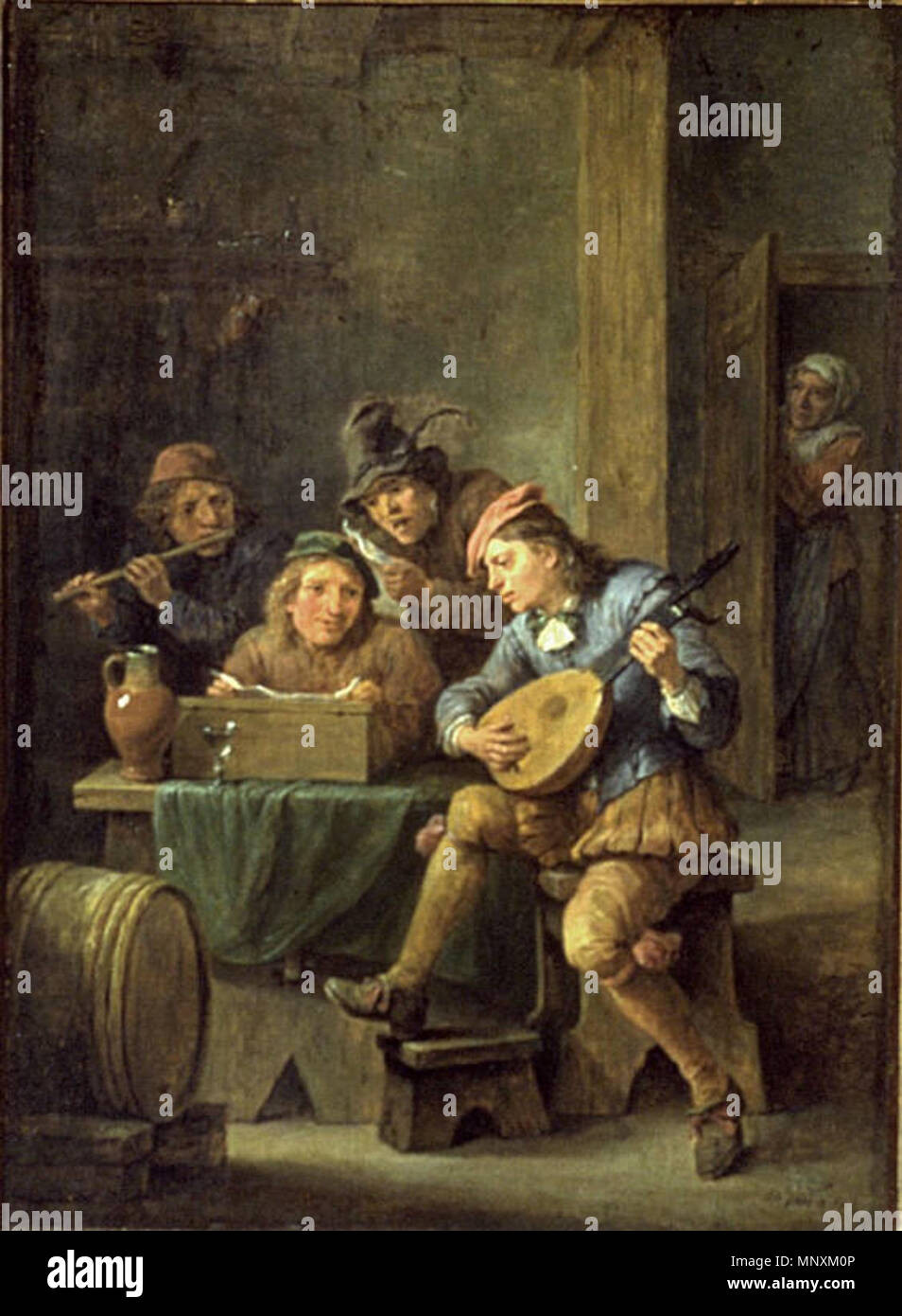 The Music Party or Flemish Interior 17th century. 1165 David Teniers II ...