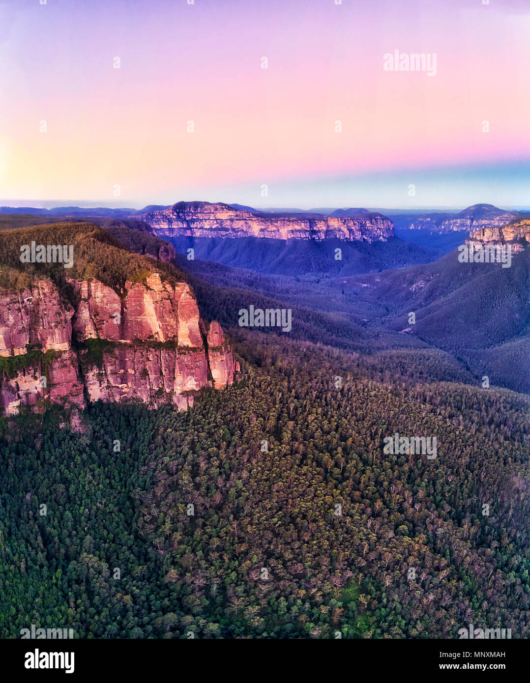 Vertical panorama along deep hi-res stock photography and images - Alamy