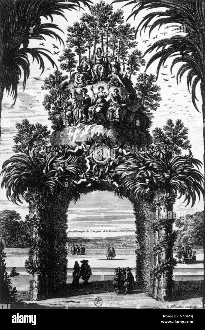 1170 The Ceremonial Entry of Louis XIV and Marie-Thérèse into Paris in ...