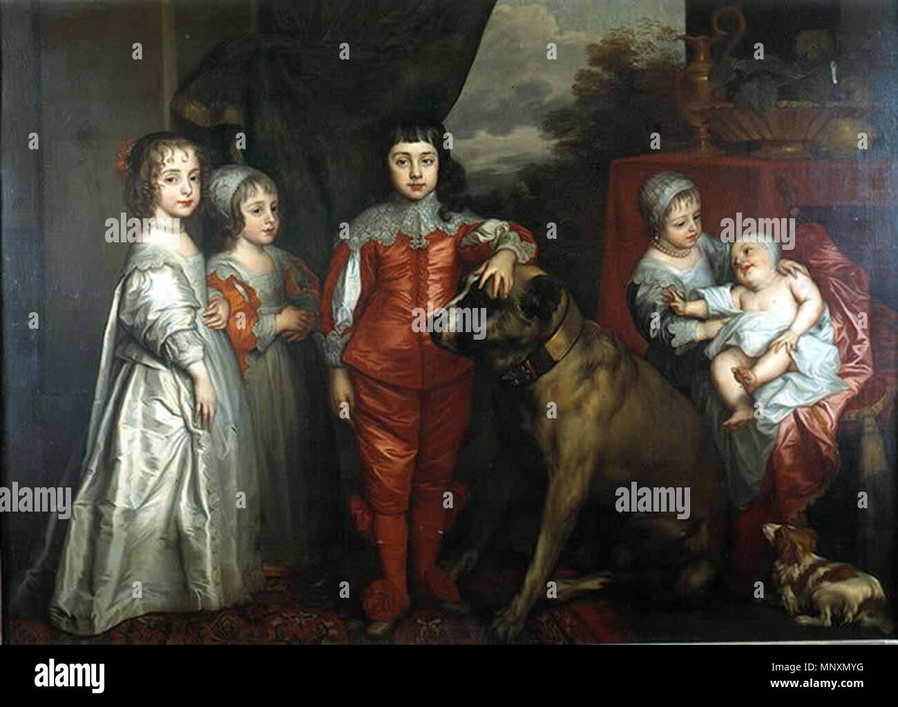 The five eldest children of charles i hi-res stock photography and ...