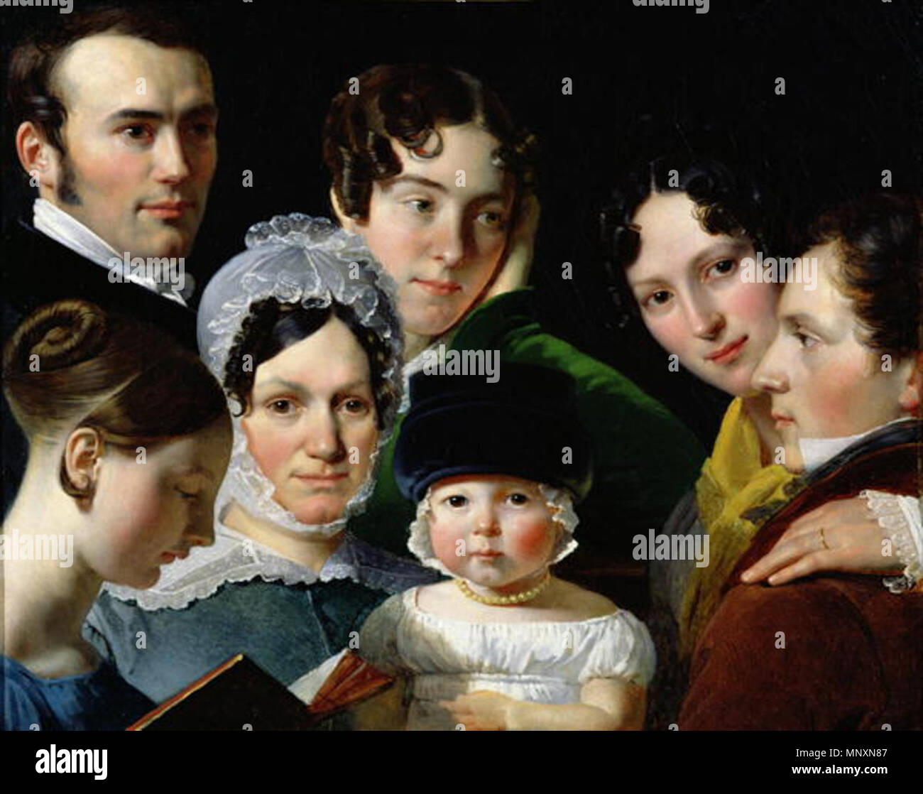 The Dubufe Family in 1820 1820. 1172 The Dubufe Family in 1820 by ...