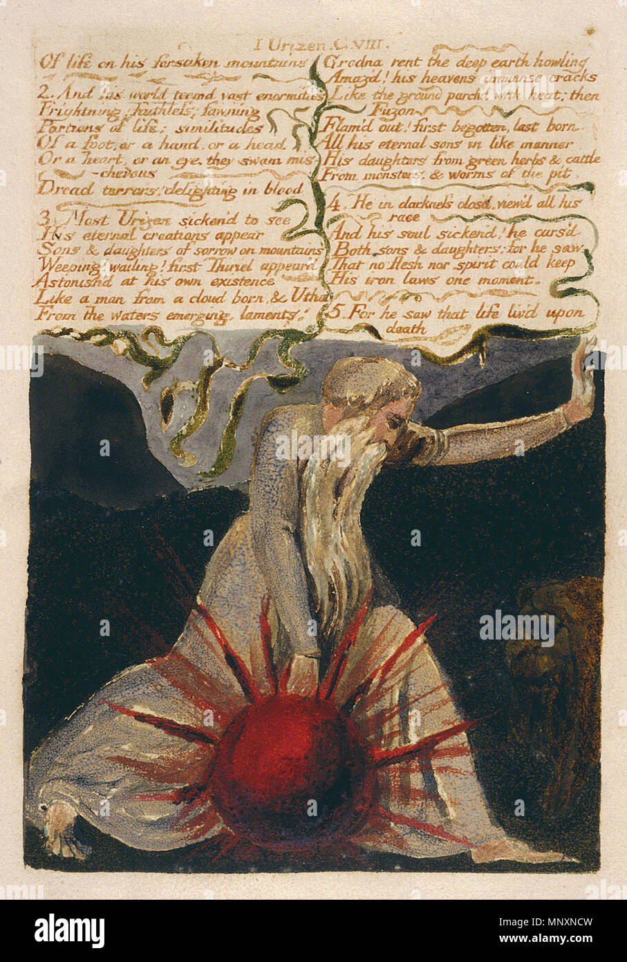 The book of urizen hi-res stock photography and images - Alamy