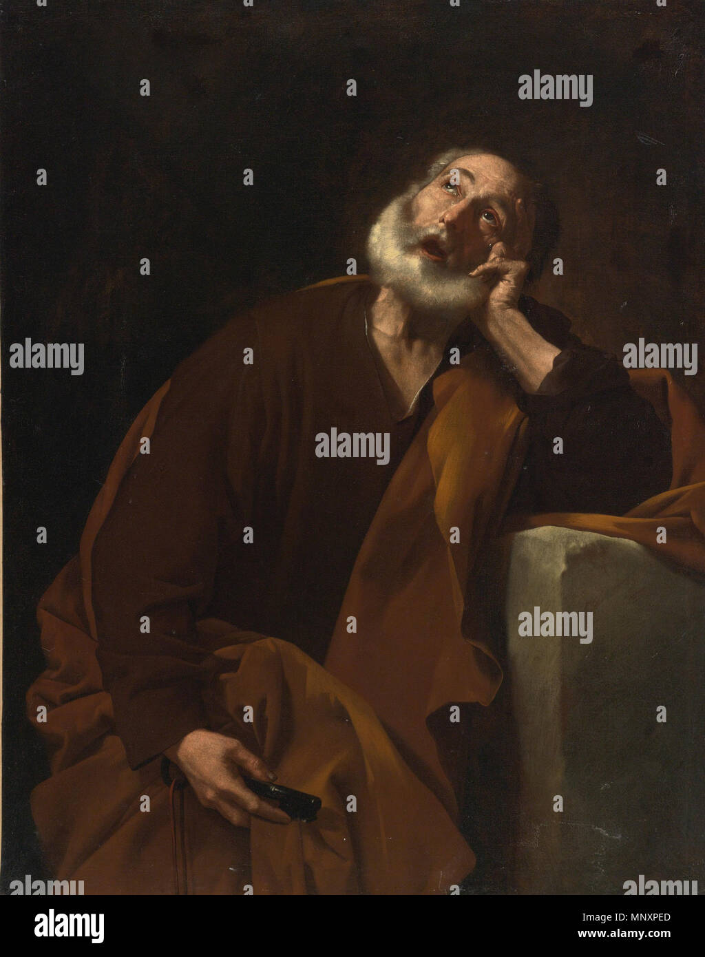 . English: The penitent Saint Peter 1179 The penitent Saint Peter Stock ...