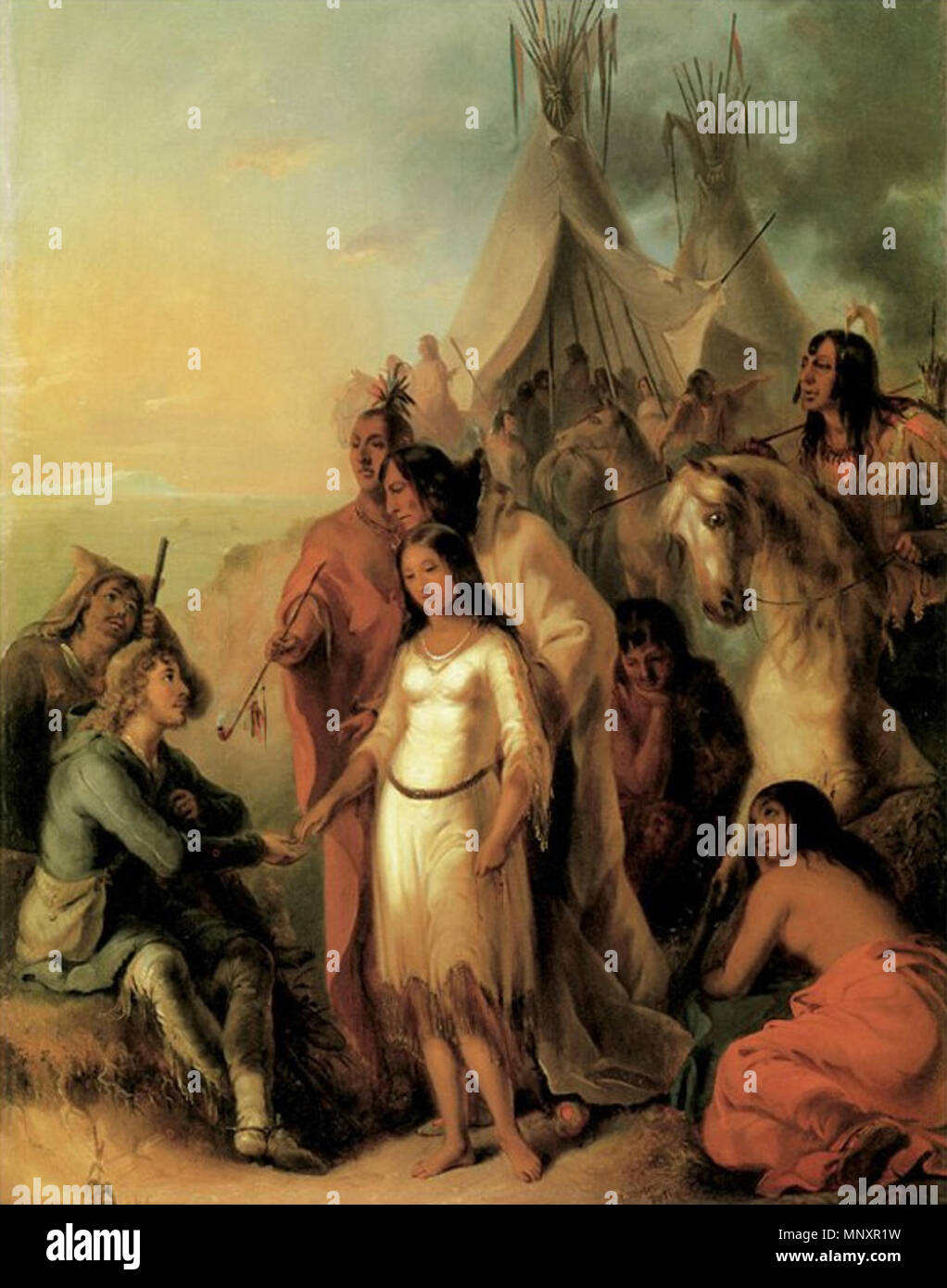 The trapper's bride hi-res stock photography and images - Alamy