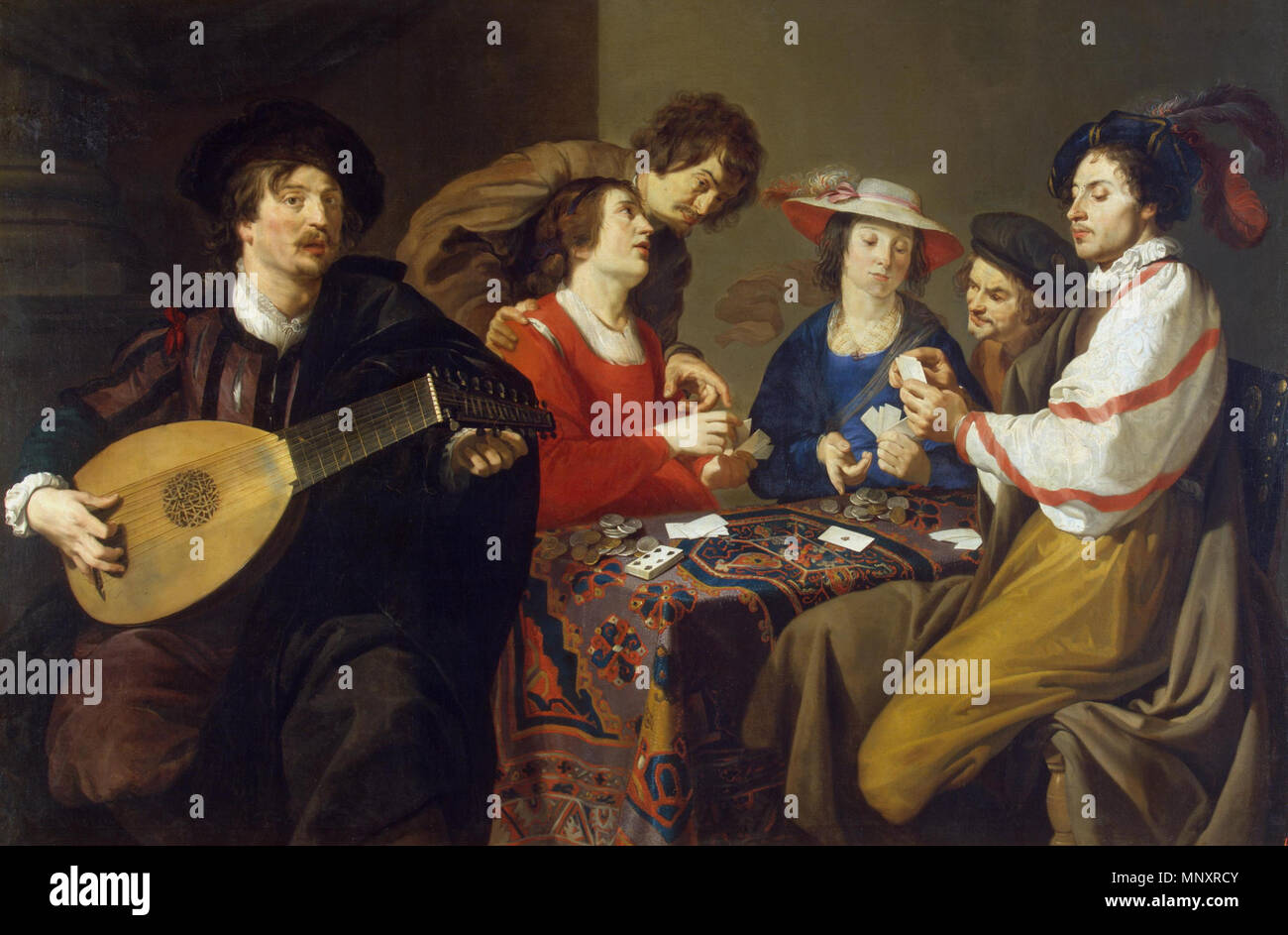 17th century n a theodoor rombouts 1597 1637 a hi-res stock photography ...