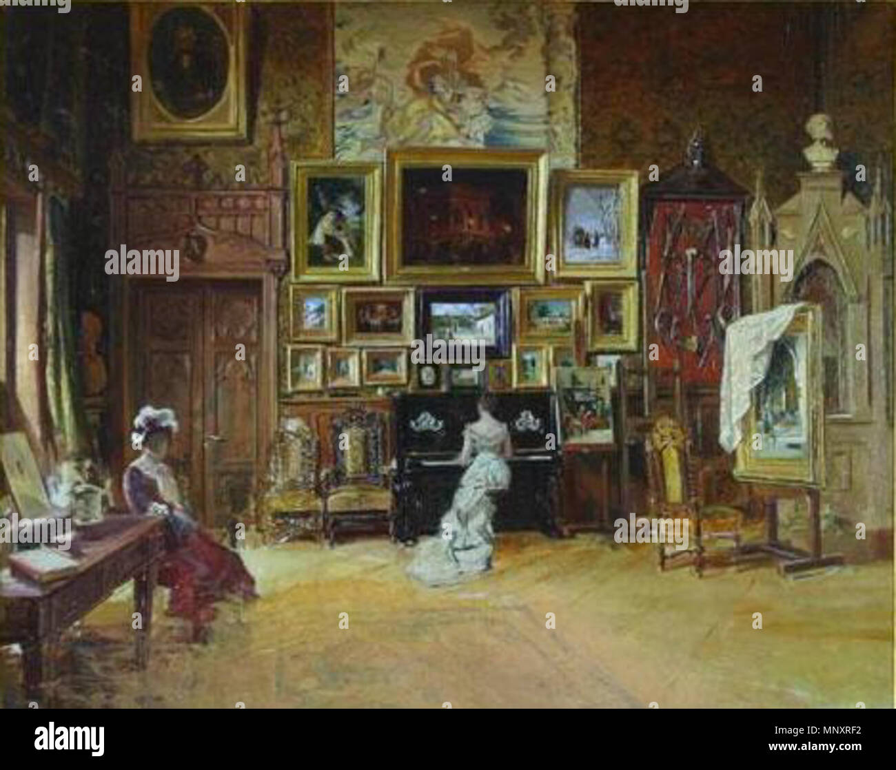 Română: Atelierul din Paris al artistului// Primul atelier al ...