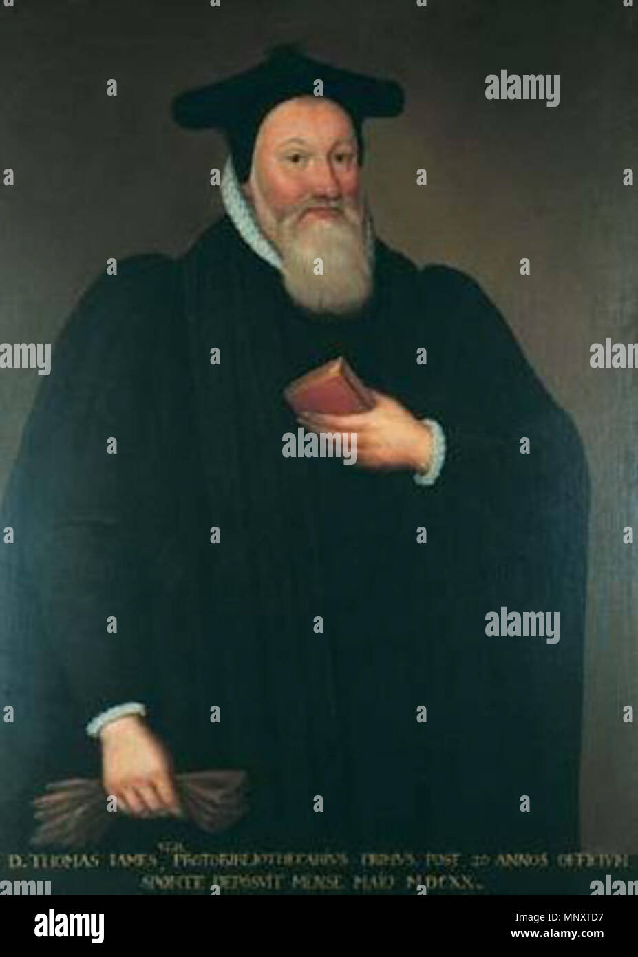 . English: A portrait of Thomas James (1572/73 – 1629), the first ...