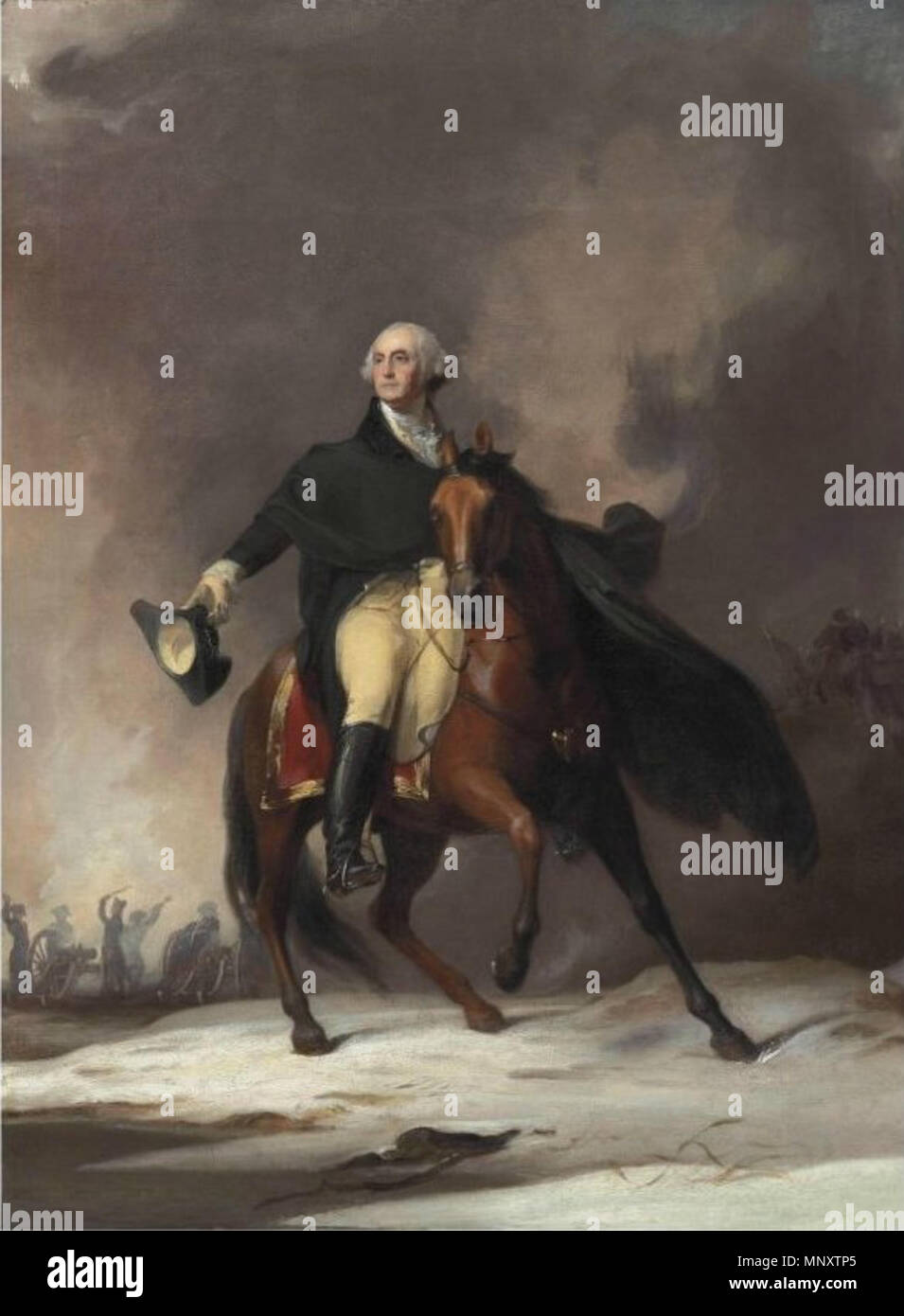 George washington thomas sully hi-res stock photography and images - Alamy