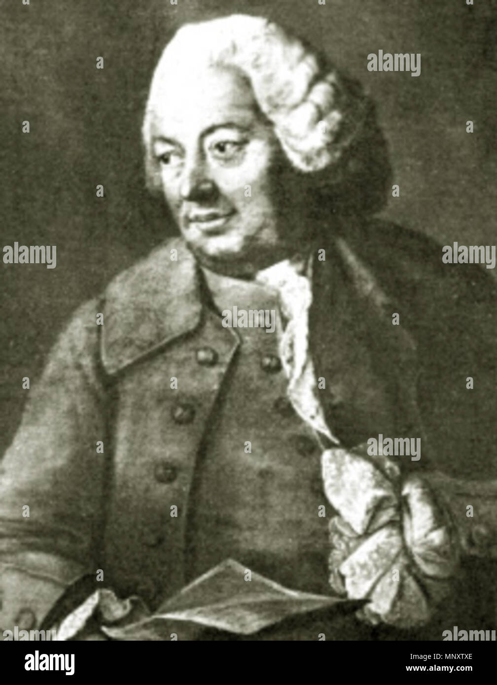 . English: Portrait of Thomas Tyrrell (1700-1781) . mid 18th century ...