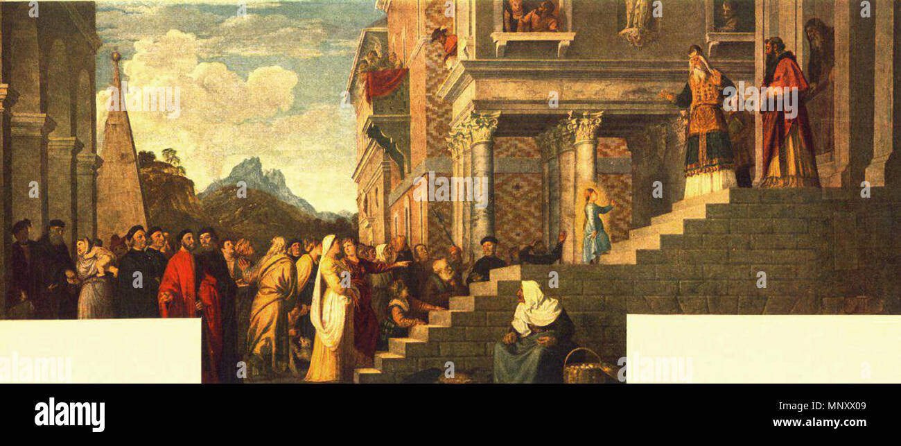 The Presentation of the Virgin Mary in the Temple of Jerusalem (detail ...