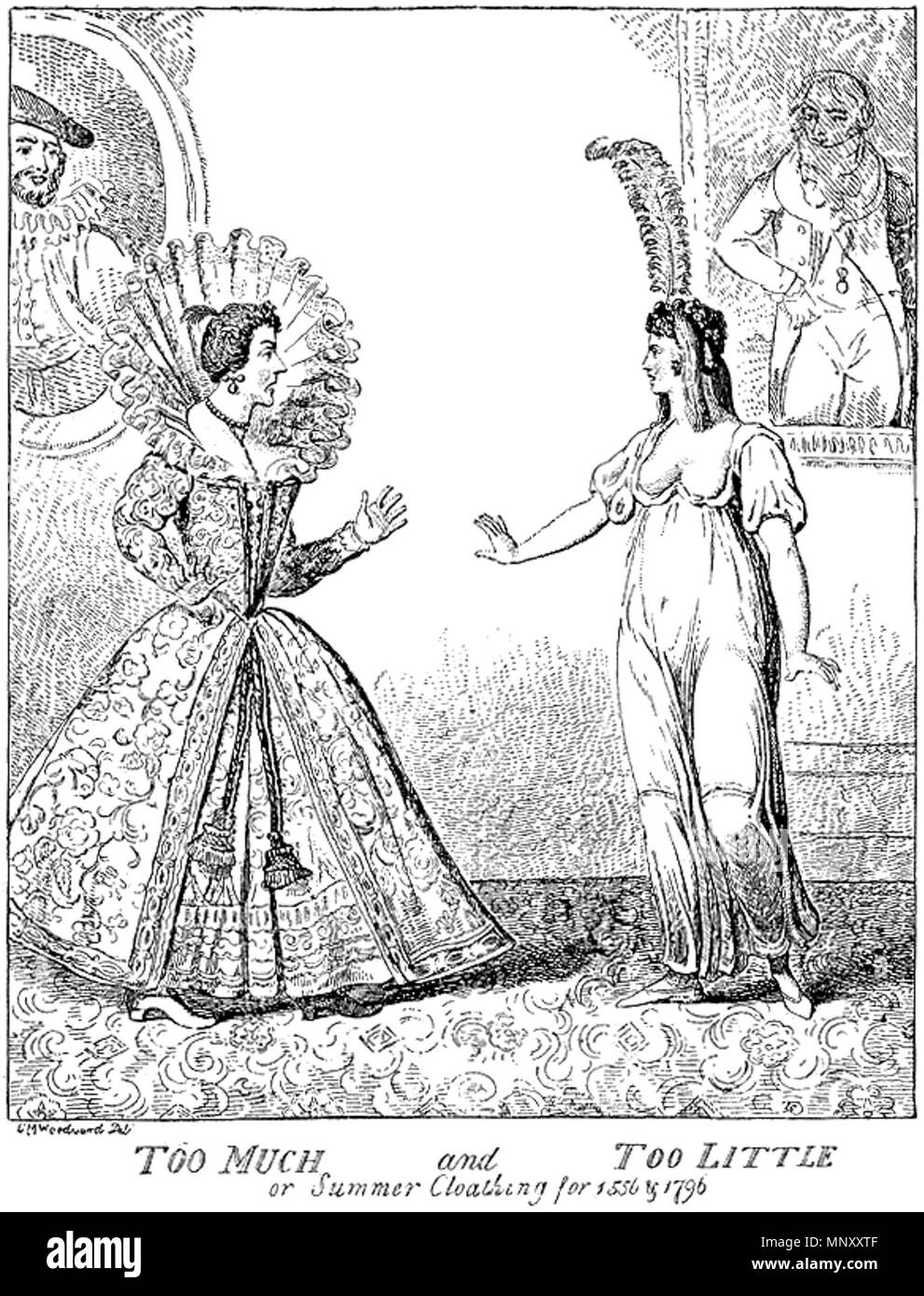 Elizabethan clothing Black and White Stock Photos & Images - Alamy