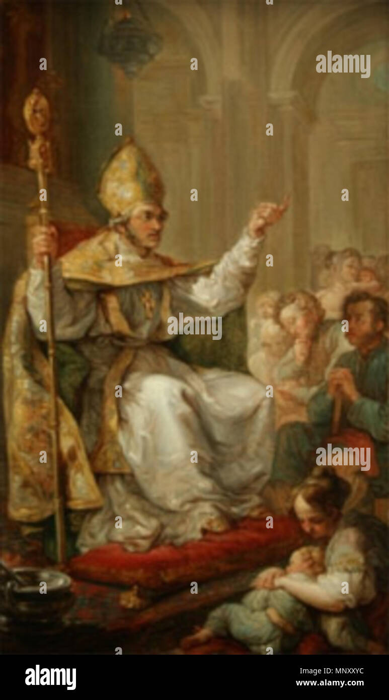 Saint painting 1800 hi-res stock photography and images - Alamy