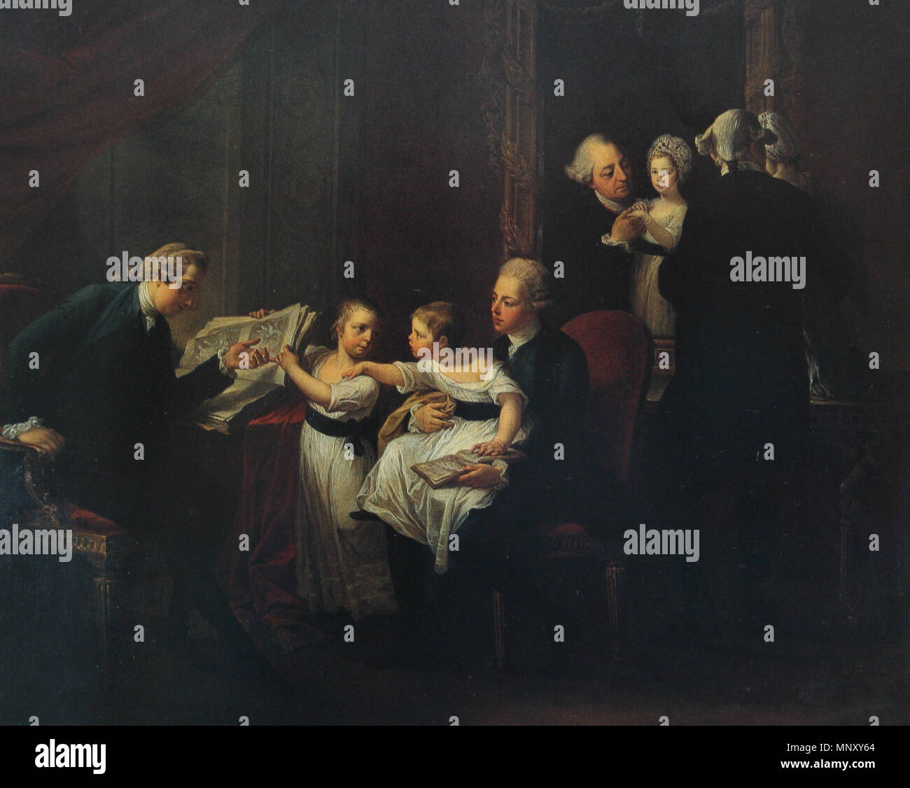 . English: The Townshend Family . 1771/1772. 1201 Townshend family ...