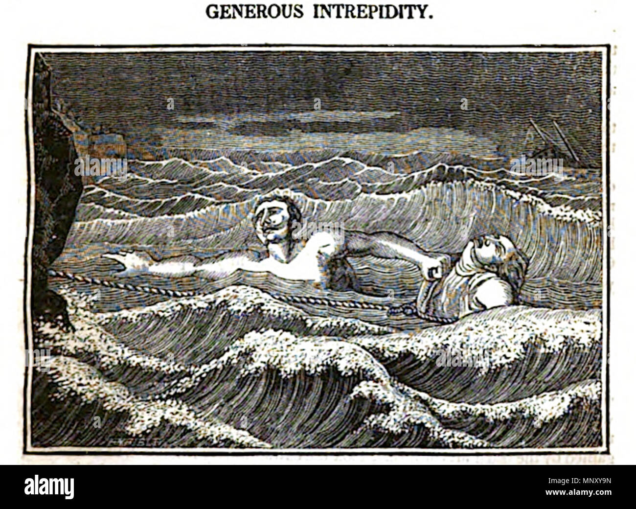 . English: Generous intrepidity . 1825. John Byfield 1202 TR1 Image 22 ...