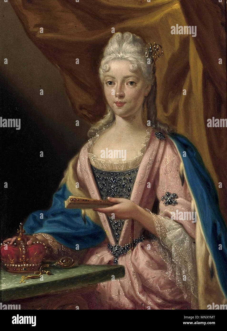 . English: Portrait of Maria Clementina Sobieska (1702–1735) Polski ...