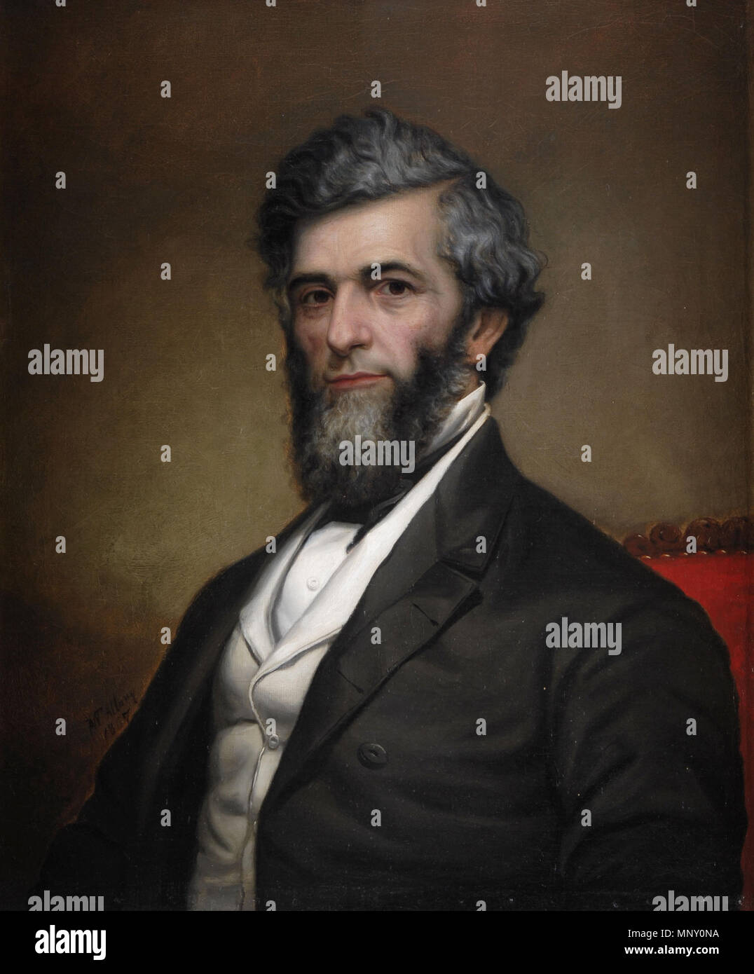 . English: Official Gubernatorial portrait of New York Governor Reuben ...
