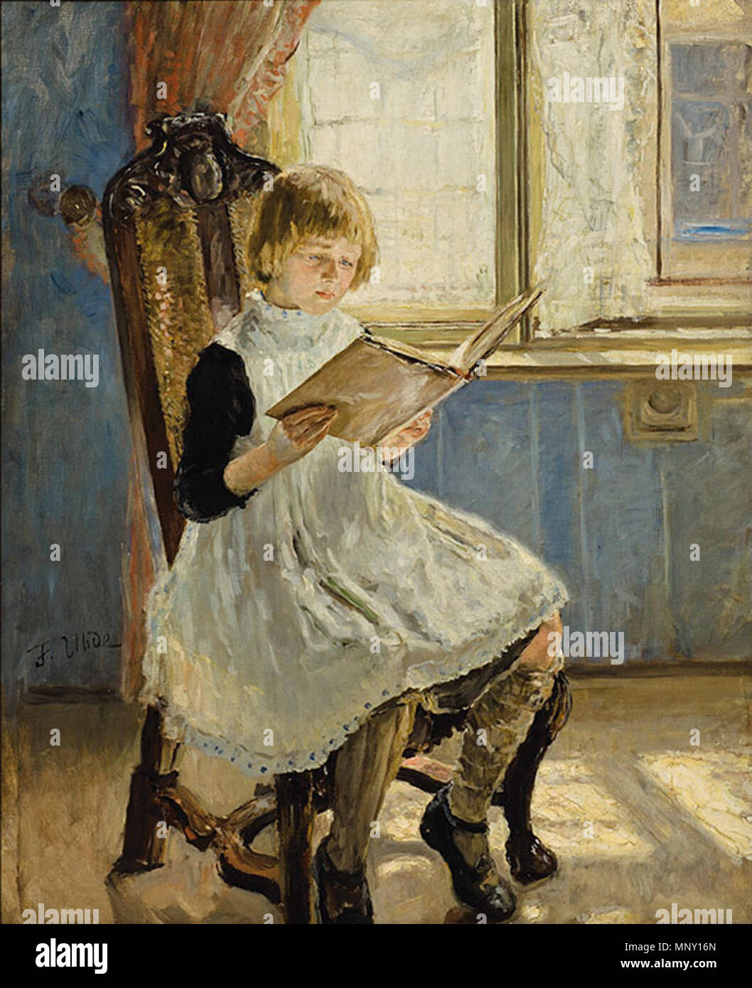 Fritz von uhde hi-res stock photography and images - Alamy