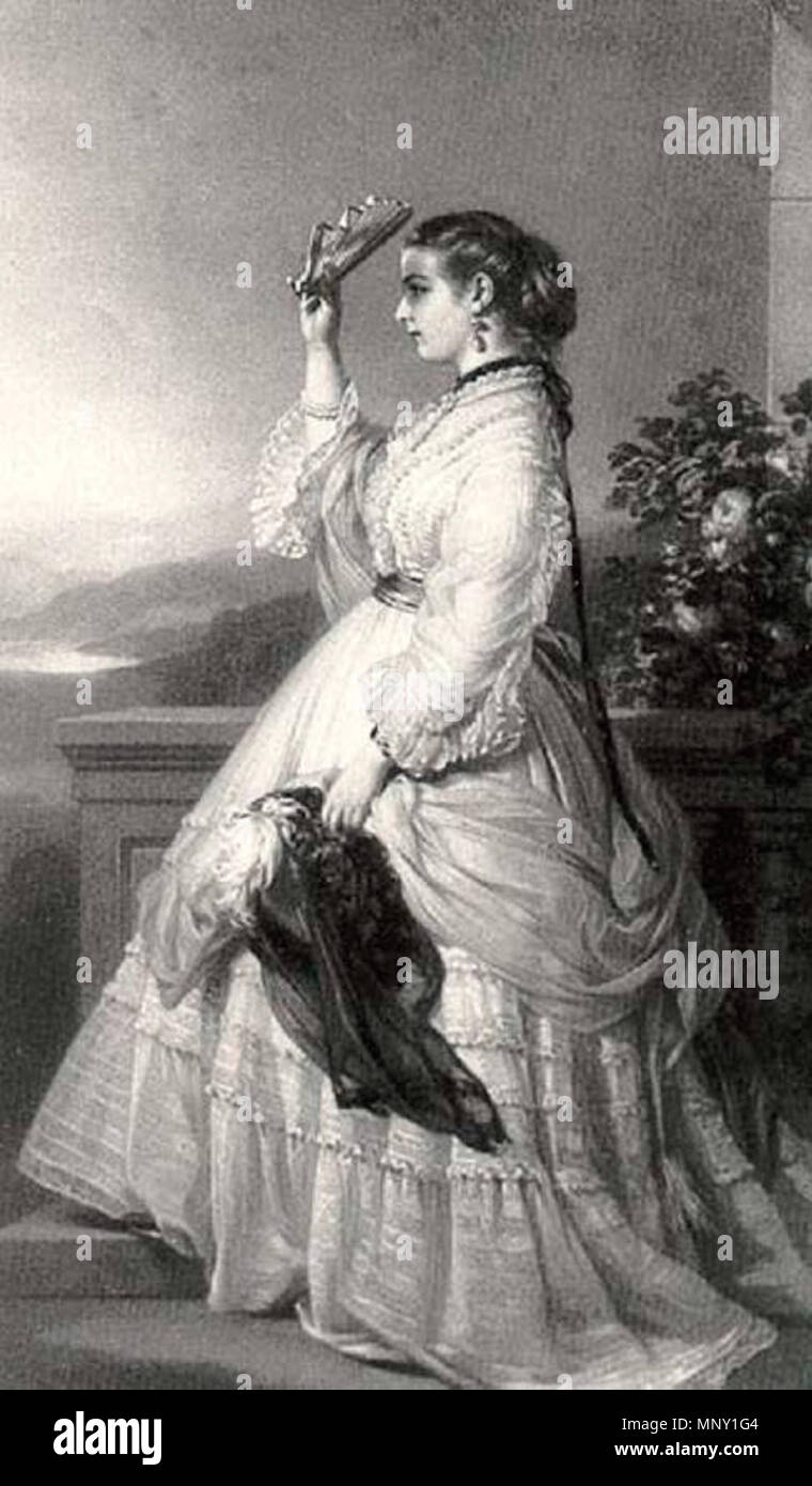 Portrait of Lady Mary Douglas-Hamilton (1850-1922, later Princesse de ...