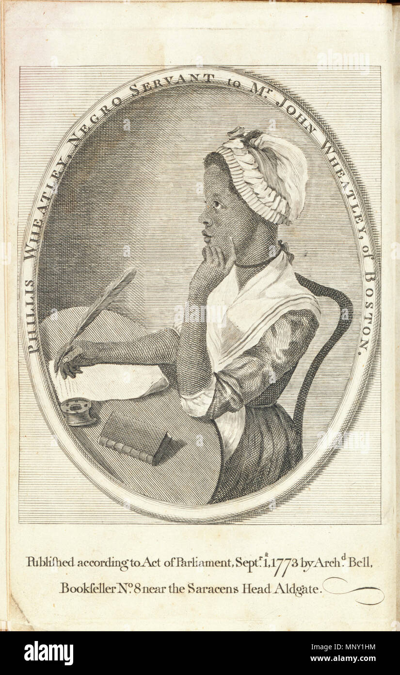 Phillis wheatley hi-res stock photography and images - Alamy
