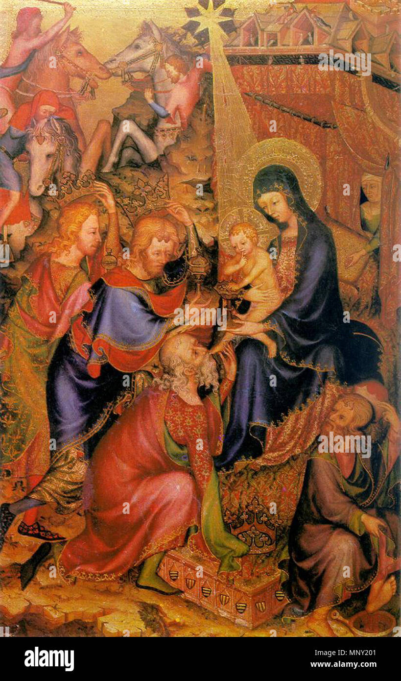 The Adoration of the Magi Alternative title(s): English: Bargello Diptych between circa 1380 and ...